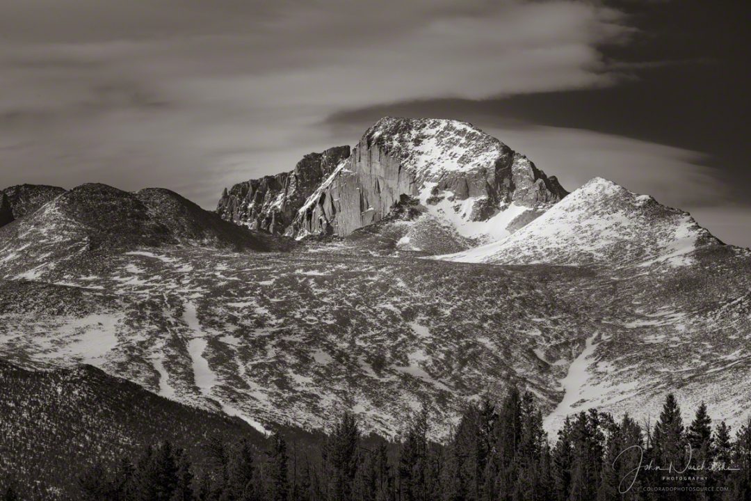 Longs Peak from Upper Beaver Meadows RMNP Photos